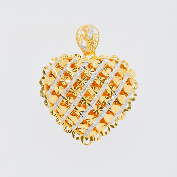 2C Heart In Heart Pendant – Everest Jewellery Online